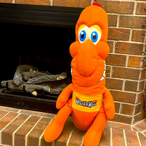 Other | Wiener Man Stuffed Toy31 Inches Tall | Poshmark